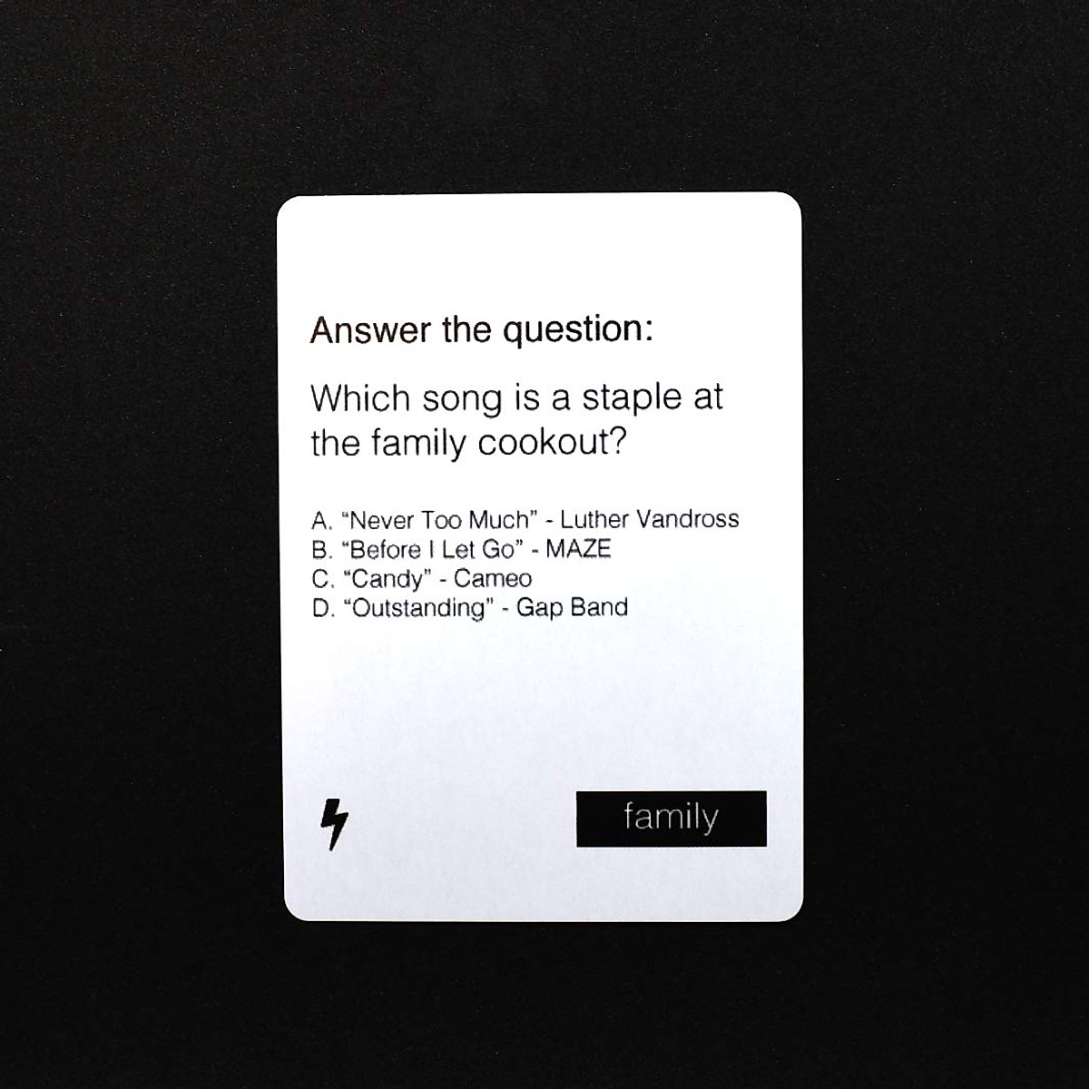 Black Card Revoked 5 - Original Flavor