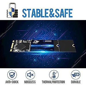 Dogfish SSD SATA M.2 2280 128GB Ngff Internal Solid State Drive High Performance Hard Drive for Desktop Laptop SATA III 6Gb/s (M.2 2280,128GB*10 Pack)