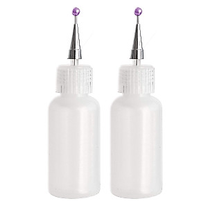 Crafters Companion Glue Applicators-Pack of 2, 14ml Bottle, Clear 2 Count