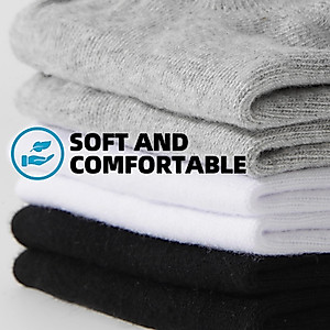 Lngwioo 12 Pairs No Show Socks Men Women Cotton Socks Low Cut Socks No Show Socks Bulk Liner Socks (Multi)