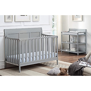 Suite Bebe Shailee 4-in-1 Convertible Crib Grey