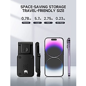 3 in 1 Charging Station, Foldable Charger Stand for Multiple Devices, iPhone Charging Station with 18W Wall Adapter, Fast Charge Portable Travel Charger Compatible with iPhone, iWatch, AirPods