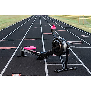 Vapor Fitness Pink Phone Holder and Silicone Seat Cover Combo Designed for The Concept 2 Rowing Machine and PM5 Monitor