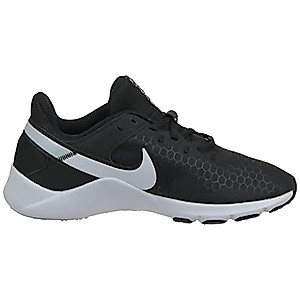 Nike Women's Legend Essential 2 Shoe, Black/White-Pure Platinum, 9