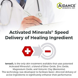 Terrasil Wound Care - 3X Faster Healing, Infection Protection for Bed sores, Pressure sores, Diabetic Wounds, Foot, Leg ulcers, cuts, scrapes, Burns - 50gm Tube