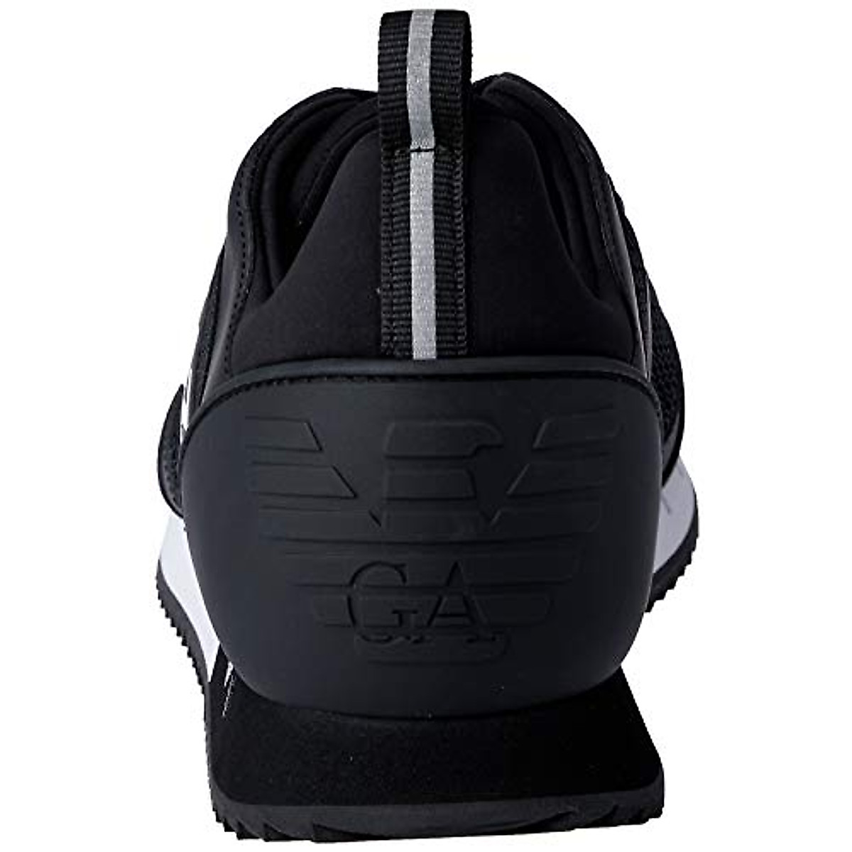 Emporio Armani EA7 Laces U Trainers Men Black - 8 - Low Top Trainers Shoes