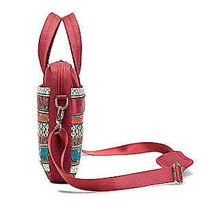 Kinmac Laptop Messenger Shoulder Case Bag Computer Briefcase For MacBook Air/Pro 13 inch,iPad Pro 12 inch,MacBook Pro 14 inch and 13 inch - 14 inch Laptop (Bohemian)