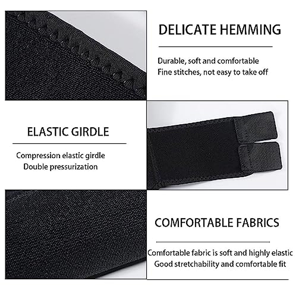 JINGBA Ankle Brace for Men & Women, Adjustable Athletics Achillies Tendon Ankle Wrap,One Size Fits All.For Ankle Sleeve for Plantar Fasciitis, Achille