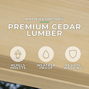 Yardistry 10 x 20 Meridian Wood Room with Louvered Roof