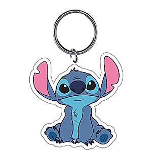 Disney Get Stitches Stitch Laser Keychain