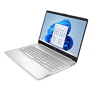 HP Laptop with Windows Home in S Mode – Intel Pentium Processor - 8GB RAM - 256GB SSD Storage – Silver (15-dy0025tg), 15-15.99 inches