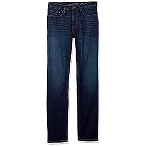 Amazon Essentials Men's Straight-Fit Stretch Jean, Indigo Wash, 38W x 29L