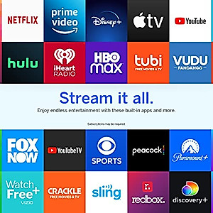 VIZIO 43-Inch M-Series 4K UHD Quantum LED HDR Smart TV with Apple AirPlay and Chromecast Built-in, Dolby Vision, HDR10+, HDMI 2.1, Variable Refresh Rate, M43Q6-J04 With Xtrasaver cloth(Renewed)