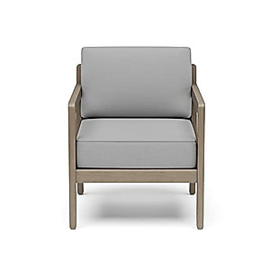 homestyles 5675-10 Sustain Outdoor Lounge Armchair, Gray