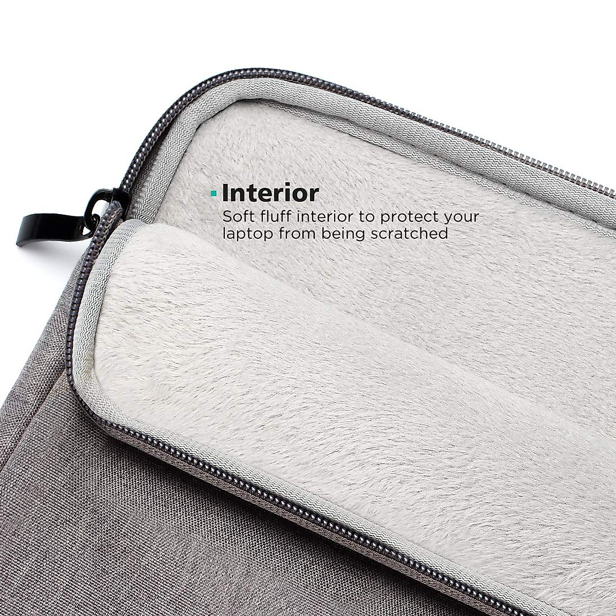 NIDOO 12" 13 inch Laptop Sleeve Case for 12.9" iPad Pro M1 M2 / 13" 13.6" MacBook Air/Surface Pro 7 8 9 X / 11.5" Lenovo Tab P11 Pro Tablet/ThinkPad Z13 / 13.4" Dell XPS 13 Plus/Galaxy Grey