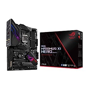 ASUS ROG Maximus XI Hero (Wi-Fi) Z390 Gaming Motherboard LGA1151 (Intel 8th 9th Gen) ATX DDR4 DP HDMI M.2 USB 3.1 Gen2 802.11AC Wi-Fi