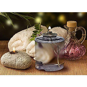 Hyoola Oil Candles - 50 Hour Liquid Candles - Disposable Liquid Paraffin Tea Lights - 48 Pack - for Restaurant Tables and Emergency Candles