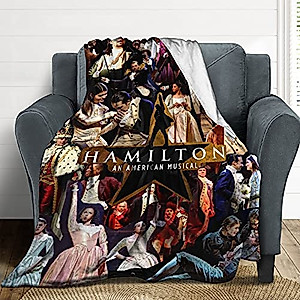 Blanket Musicals Throw Blanket Ultra Soft Blankets Warm Lightweight Flannel Blanket for Bedding Sofa and Travel All Season 50"X40"