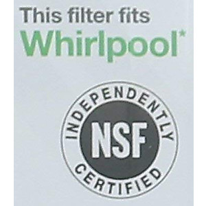 HDX FMM-2 Replacement Water Filter / Purifier for Whirlpool Refrigerators (2 Pack)