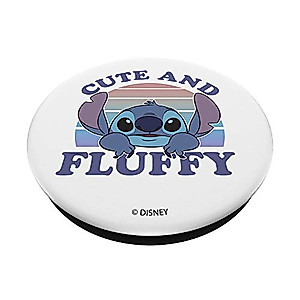 Disney Lilo & Stitch Cute and Fluffy Stitch PopSockets Swappable PopGrip