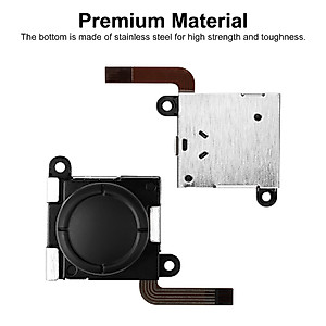 Linkstyle 3D Joystick Analog Thumb Sticks with Caps, Compatible with Nintendo Switch Lite Left and Right Joysticks, 6PCS