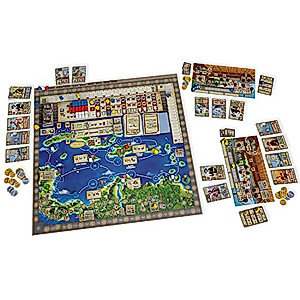 Capstone Games: Maracaibo, Big Box Strategy Board Game, Unique Story Mode Feature, A Nondestructive Legacy-Like Experience, 1 to 4 Players, Ages 12 and Up