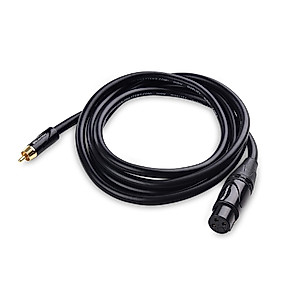 Cable Matters Unbalanced XLR to RCA Cable/Female XLR to Male RCA Audio Cable - 6 Feet
