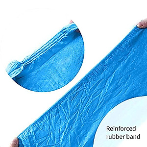 200 Packs Shoe Covers Disposable Non Slip, LyncMed Durable Shoe Cover Booties Covers （Large Size,Fit most of People))