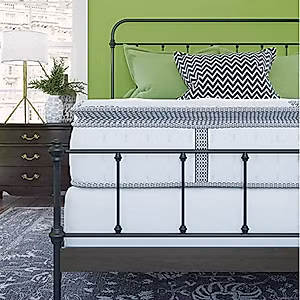 Classic Brands Mercer Cool Gel Memory Foam and Innerspring Hybrid 12-Inch Pillow Top Mattress, Mattress in a Box, California King