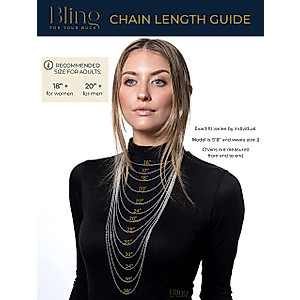 Bling For Your Buck Rose Gold-Tone over Sterling Silver 1.2mm Very Thin Italian Cable Chain Necklace - 16"