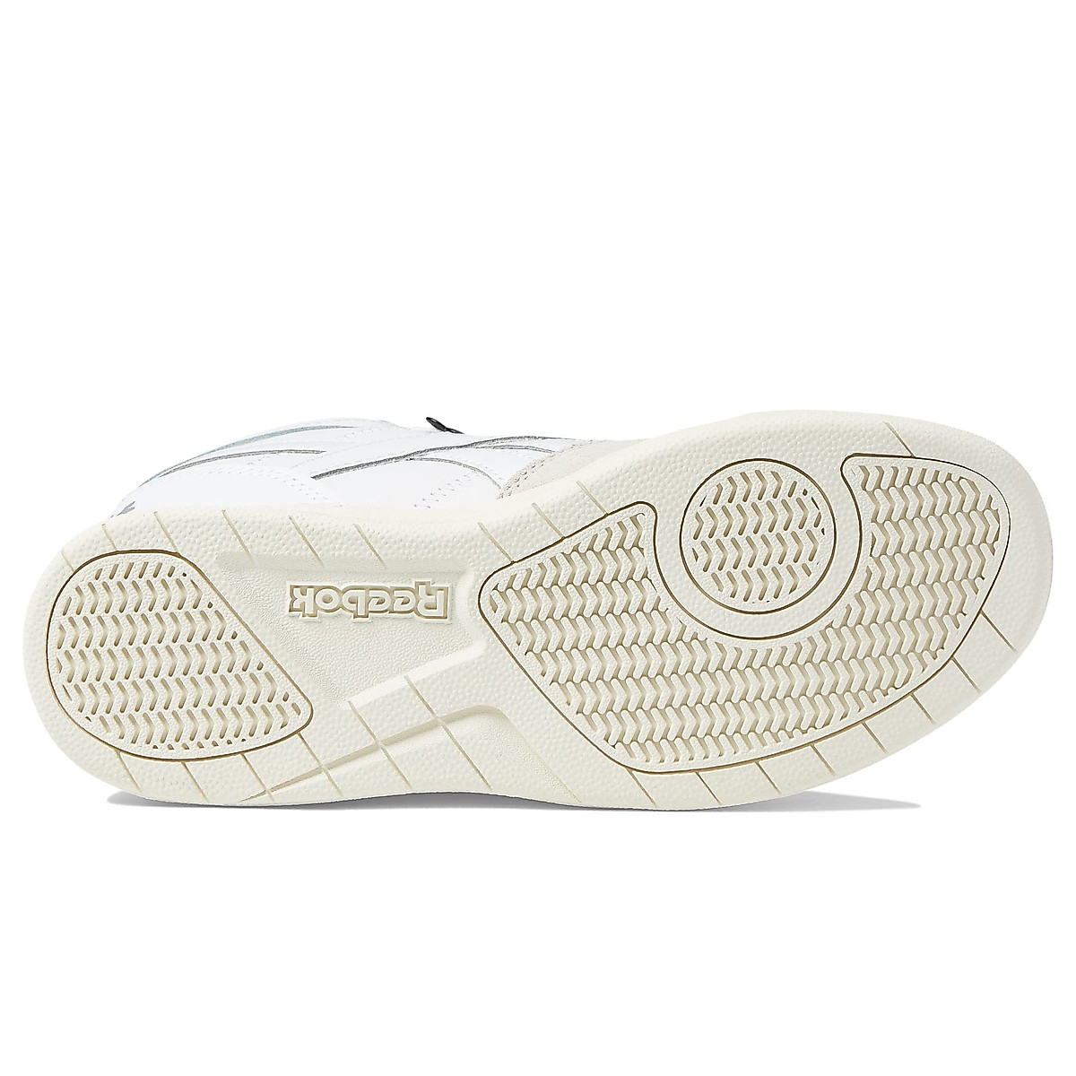 Reebok Women's BB4500 Hi High Top Basketball Shoe, Wedge Heel/White/Chalk/Sahara, 10