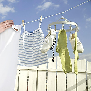 Jeffdad 8Pcs Beach Towel Clips, Large Bath Towel Clips Heavy-Duty Plastic Clothes Pins Quilt Drying Clips, for Clothes, Bed Linen, Bath Towel, Beach Towel to Dry on Clothesline and Hanging Rack