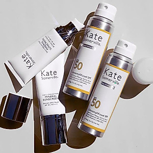 Kate Somerville UncompliKated SPF – SPF 50 Face Sunscreen and Soft Focus Makeup Setting Spray – Daily Use Skin Care with Matte Finish, 3.4 Fl Oz