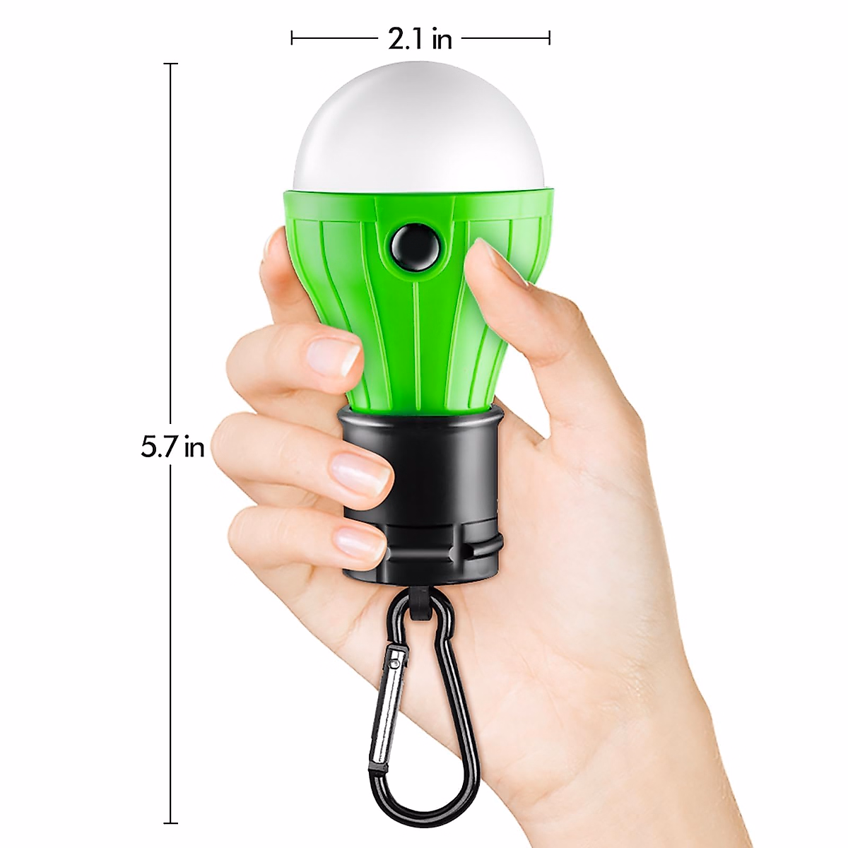 FLY2SKY Tent Lamp 4 Packs Portable LED Tent Lights Clip Hook Hurricane Emergency Lights LED Camping Lights Bulb Camping Lanterns Camping Equipment for Camping Hiking Backpacking Outage