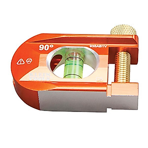 Klein Tools 935AB1V No-Dog Level, 2.5-Inch Conduit Bending Level, 1 Vial, ACCU-BEND Level Eliminates Dog-Legs in Offsets and Saddle Bends