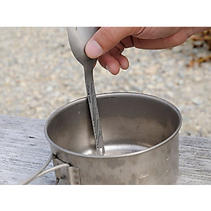 Snow Peak Titanium Foon - Durable and Lightweight Titanium - 1.3 x 6.4 in