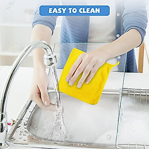 Mymonfif Tempered Glass Cutting Board for Kitchen, Clear Glass Board for Countertop, Heat Resistant, with Non-Slip Feet, 12x16" & 12x8" 2 Pcs Clear