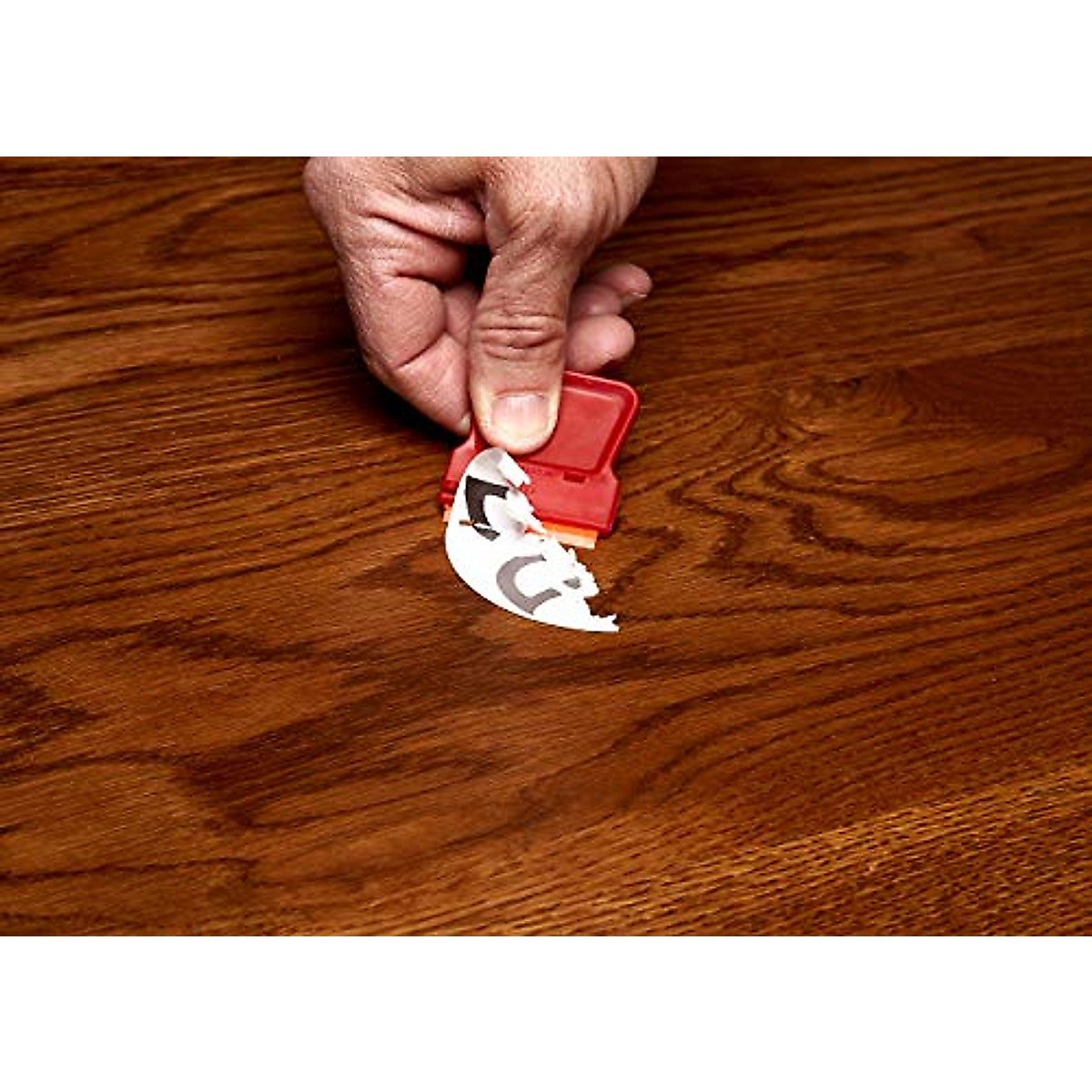 25 Plastic Double Edged Razor Blades with Titan Razor Scraper - Mini Scraper Combo