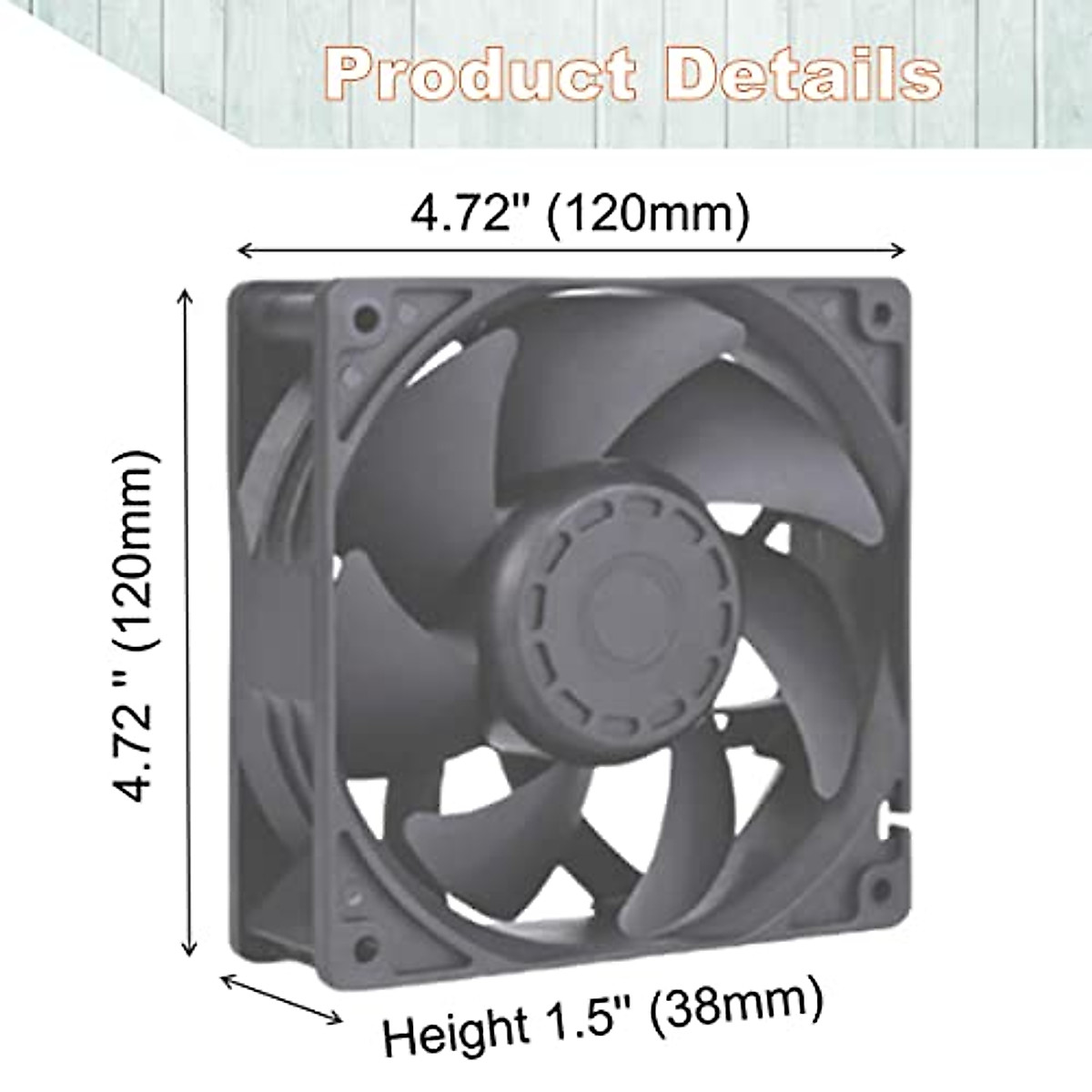 Precision Control Speed Fan Compatible with Char-griller Gravity Fed 980 Charcoal Grill 38-in W Black Barrel Charcoal Grill