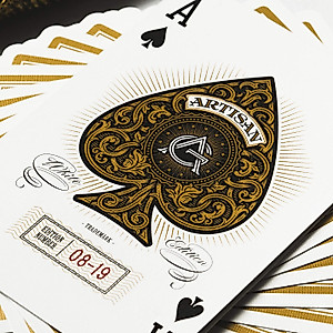 Artisan Playing Cards (White)