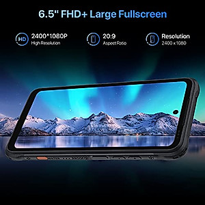 UMIDIGI Rugged Unlocked Cell Phones, Bison 2 PRO 8G+256GB, Rugged Smartphone with IP68 & IP69K, 6150mAh Mobile Phone, Android 12, NFC, 6.5" FHD, 48MP AI Triple Camera, Dual 4G, 18W, Type-C, GPS