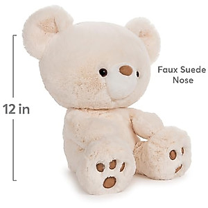 GUND Kai Teddy Bear, Premium Plush Toy Stuffed Animal for Ages 1 & Up, Vanilla/Cream, 12"