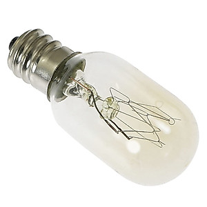 SQXBK 8PCS E12120V25W Brass Incandescent Bulbs Salt Lamp Salt Lamp Bulb Microwave Oven Incandescent Light Bulbs E12 Base Appliance Lamp Stovetop Light Salt Crystal Lamp