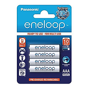 Panasonic Eneloop 1x4 Micro AAA 750 mAh