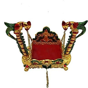 Krishna Jhoola Thakur ji, Laddu Gopal Jhula, For Home And Office Decor Jhula Metal