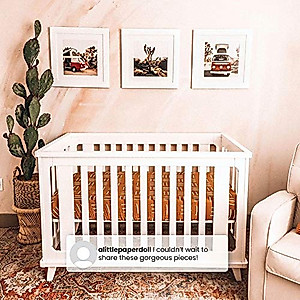 Delta Children Ava 3-in-1 Convertible Baby Crib - Greenguard Gold Certified, White