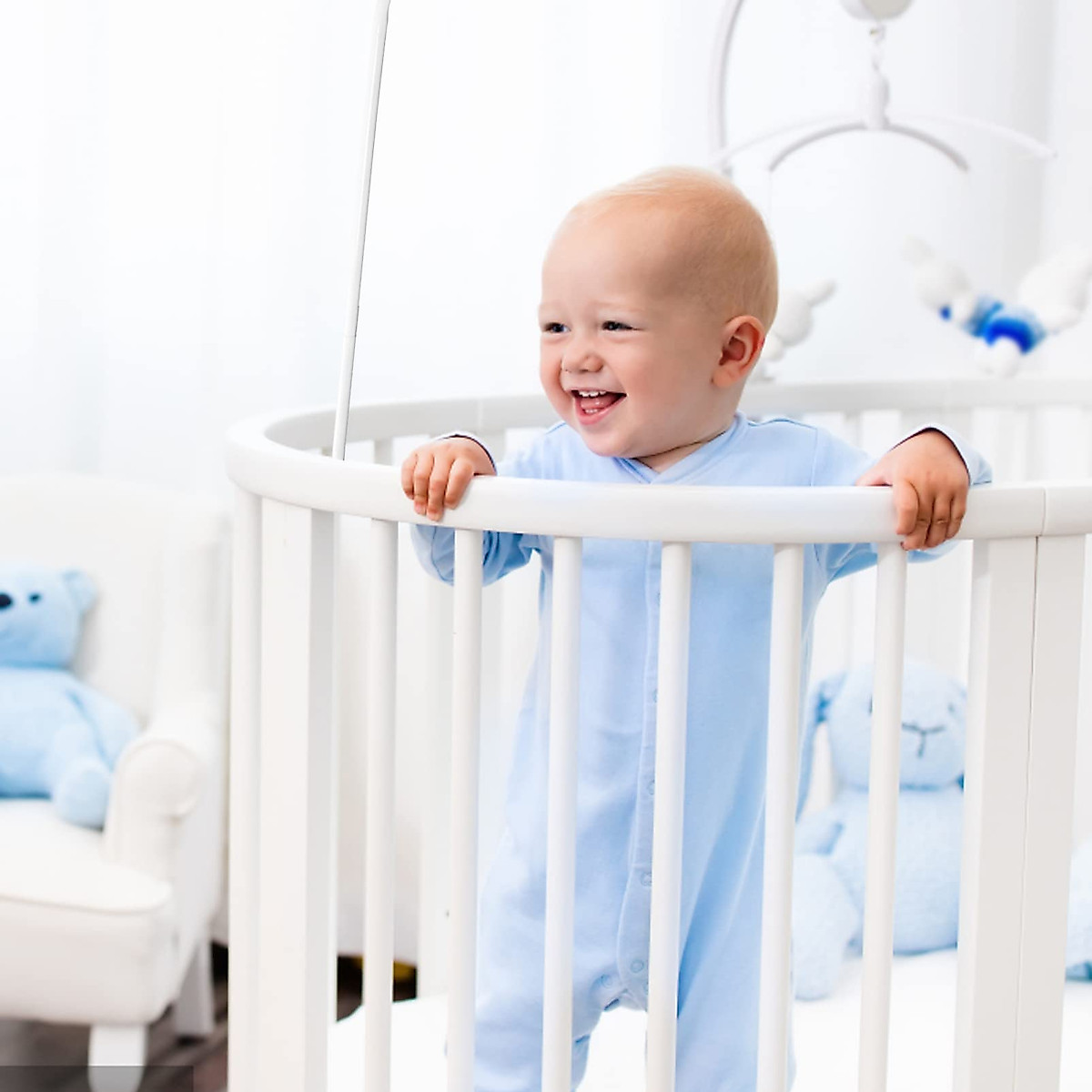 1 Set Net Bracket Net Rack Bracket for Crib Bracket for Cot Net Stand Crib Canopy Bracket Net Holder Bracket for Net Metal Stand Frame