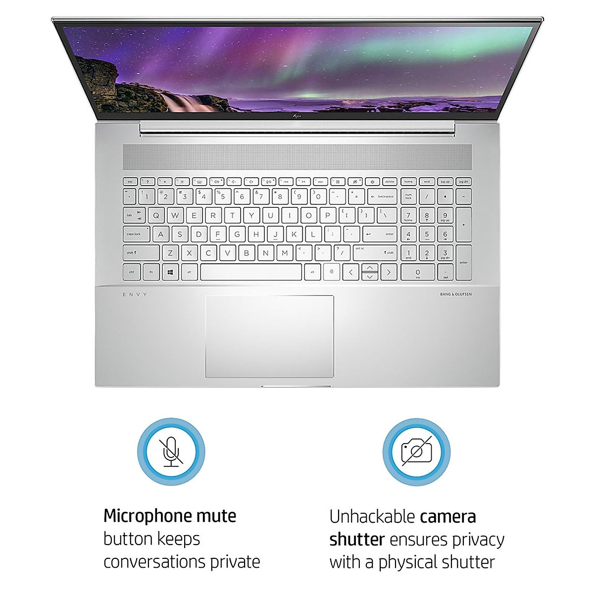 HP Envy Laptop 17inch Touch Screen Stylus Pen - Intel i7-1255U 10Core - FHD IPS 300Nits 100% sRGB - Backlit Keyboard - Thunderbolt 4 USB C - Wi-Fi 6 - Windows11 (64GB RAM |2TB PCIe SSD)