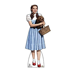 Cardboard People Dorothy Holding Toto Life Size Cardboard Cutout Standup - The Wizard of Oz 75th Anniversary (1939 Film)