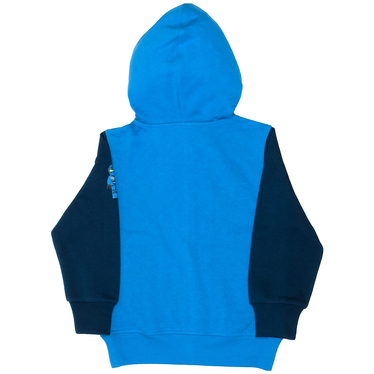 LEGO Ninjago Hoodies for Boys, Zip-Up Hooded Sweatshirts for Boys (Blue, Size 10/12)